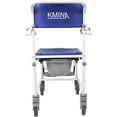 KMINA PRO - Bath Shower Chair with Wheels for Elderly, Handicap Toilet ...