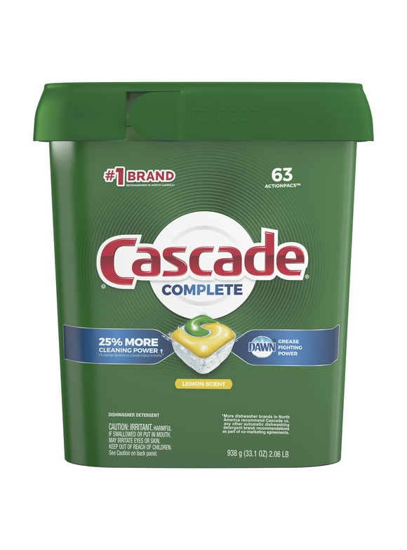 Cascade Dishwasher Pods in Cascade - Walmart.com