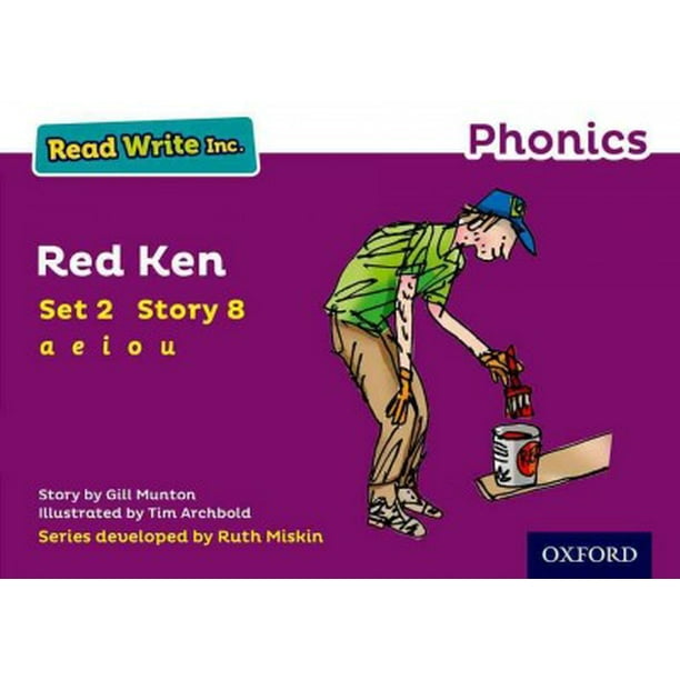 Read Write Inc. Phonics: Purple Set 2 Storybook 8 Red Ken - Walmart.com