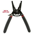 Hyper Tough New 6-inch Wire Stripper with Non-Slip Grips, 7504 ...