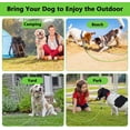Dog Tie Out Cable 15FT-300Lbs,Heavy Duty Dog Leads&Tether for Yard with ...