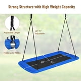 Infans Large Outdoor 60" Platform Tree Swing for Kids & Adults w/ 2 ...