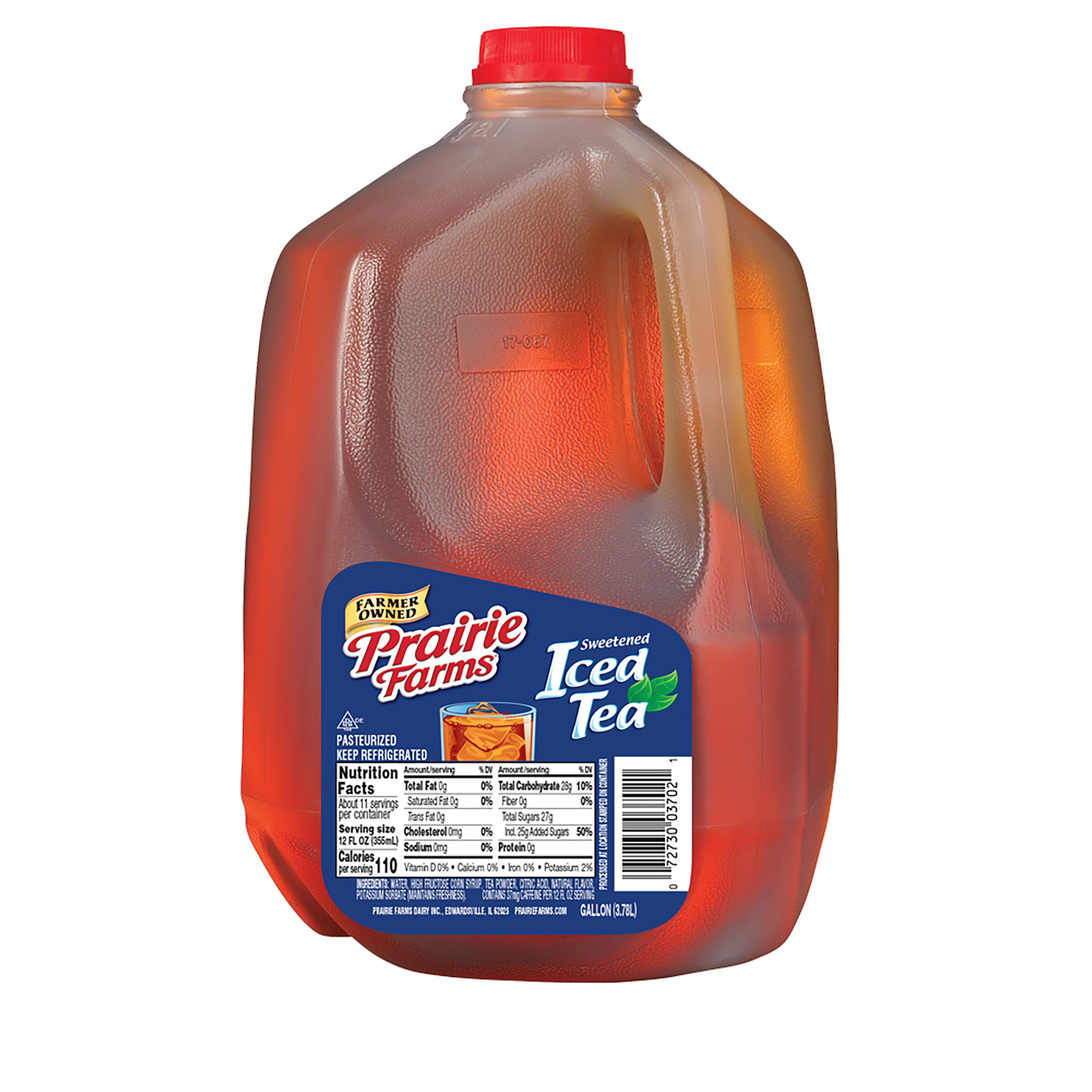 Prairie Farms Sweetened Iced Tea, 1 Gallon - Walmart.com