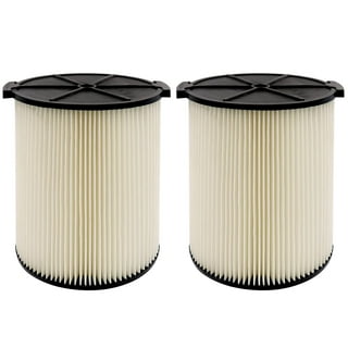 10 Pack VRC2 Cloth Filter Compatible with Vacmaster 1.5 to 3.2 Gallon ...