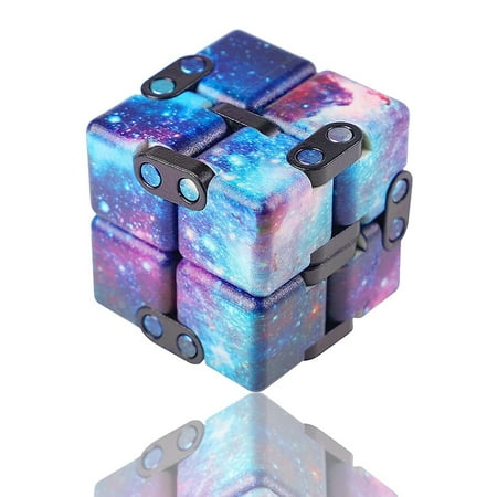Magic Cube Anxiety Relief Infinity Sensory Toy Portable Plastic Toy; Infinity Pocket Cube Block ...