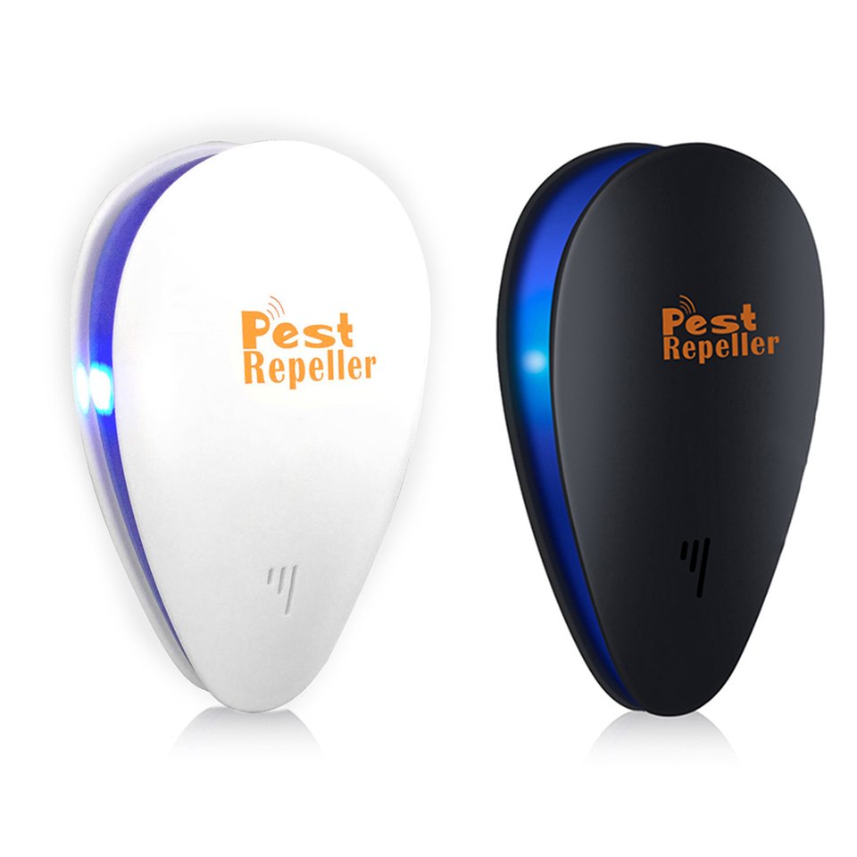 Ultrasonic Electronic Pest Repeller Adjustable Frequency Insect Trap ...