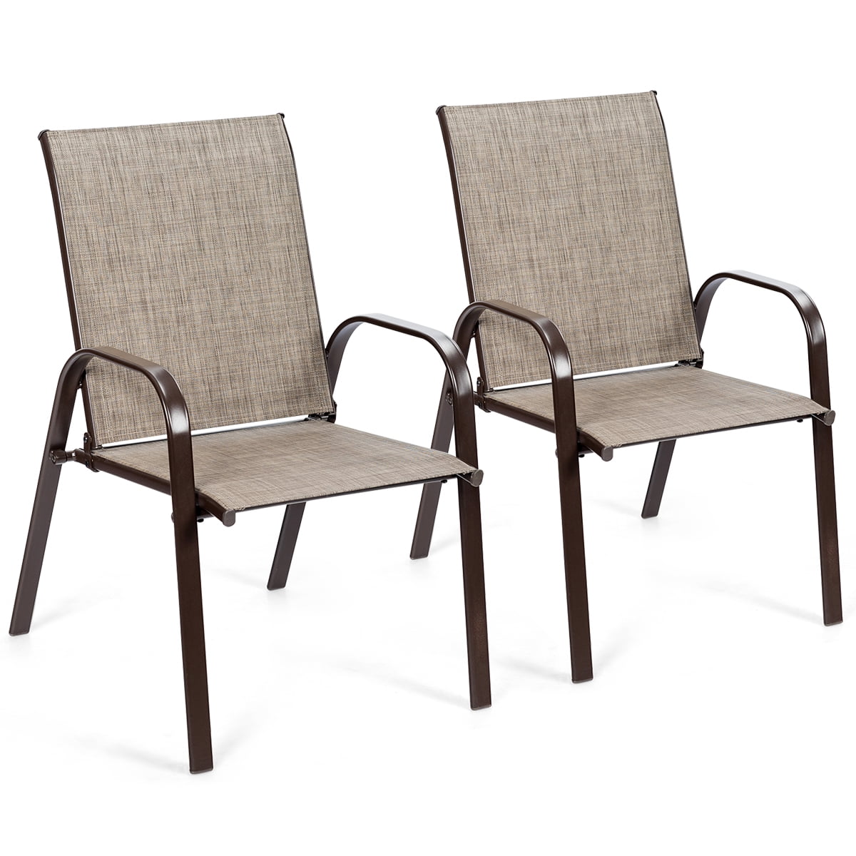 Click here for Patiojoy 2-Piece Patio Chairs Camping Garden Chair... prices