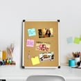 AGCAN Small Bulletin Board 17" x 13" Tack Board for Wall Aluminum ...