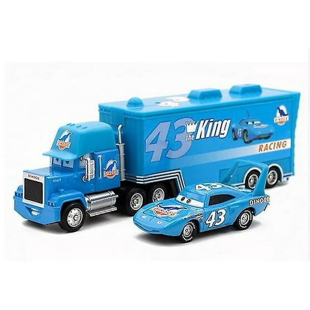 Disney Pixar Cars 2pcs Lightning Mcqueen Uncle Truck Jimmy The King 1 ...