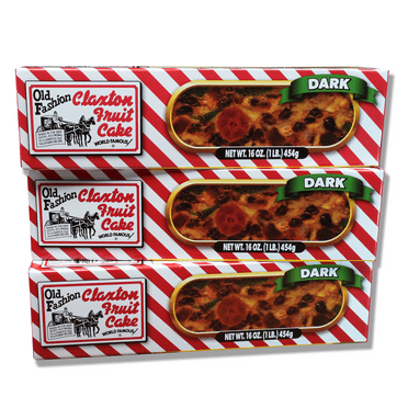 Claxton Holiday Tradition Fruit Cake with Premium Nuts, 16 Ounce Pack ...