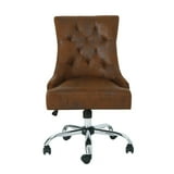 GDF Studio Bagnold Contemporary Tufted Adjustable Swivel Office Chair ...