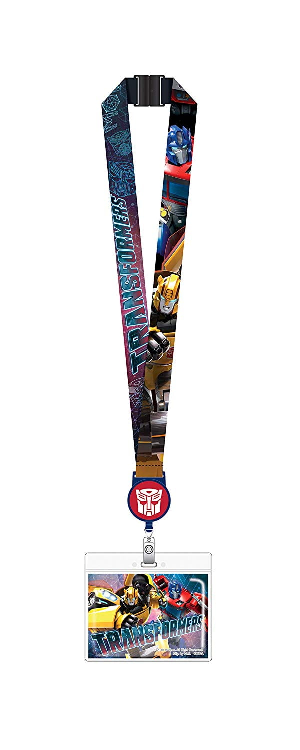 Transformers 826309 Characters Repeating ID Card Holder Lanyard ...