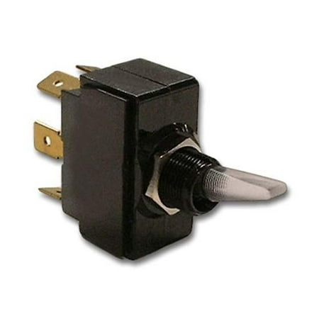 774006 - TOGGLE SWITCH MOM 2P2T 20A (ON)- OFF-(ON) 125VAC TH QT 12MM ...