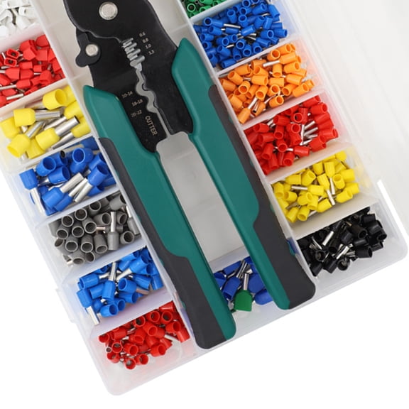 KFFKFF Crimping Tool Terminal Ratcheting Crimper, suitable for AWG22-10 ...