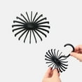 Closet Complete 2pk Rotating Hanger, Black Hook Twirling Tie Rack, Belt Organizer, Space Saver ...