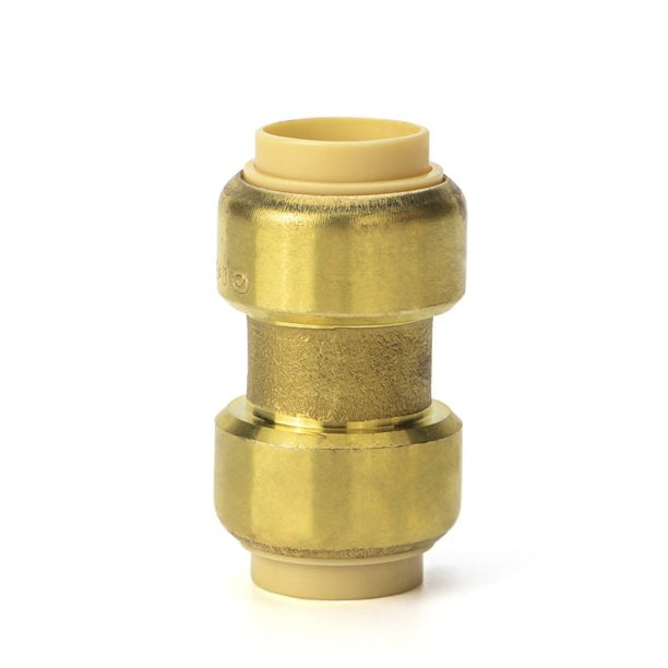 iCrimp 1/2-in(10 Count) Push to Connect Coupler, No Lead Brass Push Fit ...