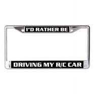 Deadpool Multi Logo Chrome License Plate Frame - Walmart.com