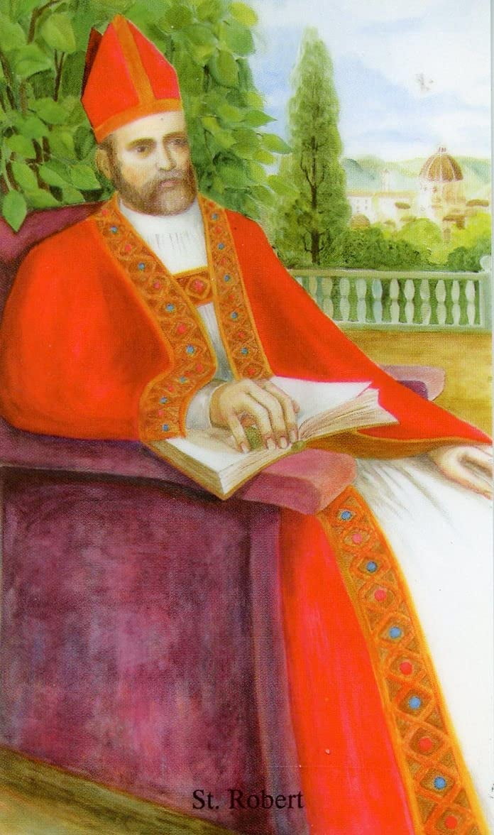 St. Robert holy card - laminated - Pack of 25 - Walmart.com