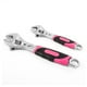 Apollo Tools DT5007P 2 Adjustable Wrenches Pink - Walmart.com