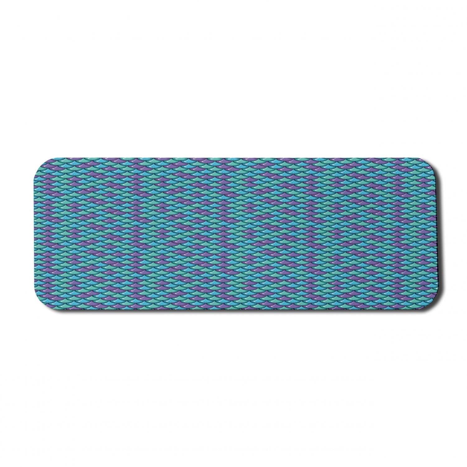 Fish Computer Mouse Pad, Marine Animal Skin Dragon Scale Pattern Ornate ...