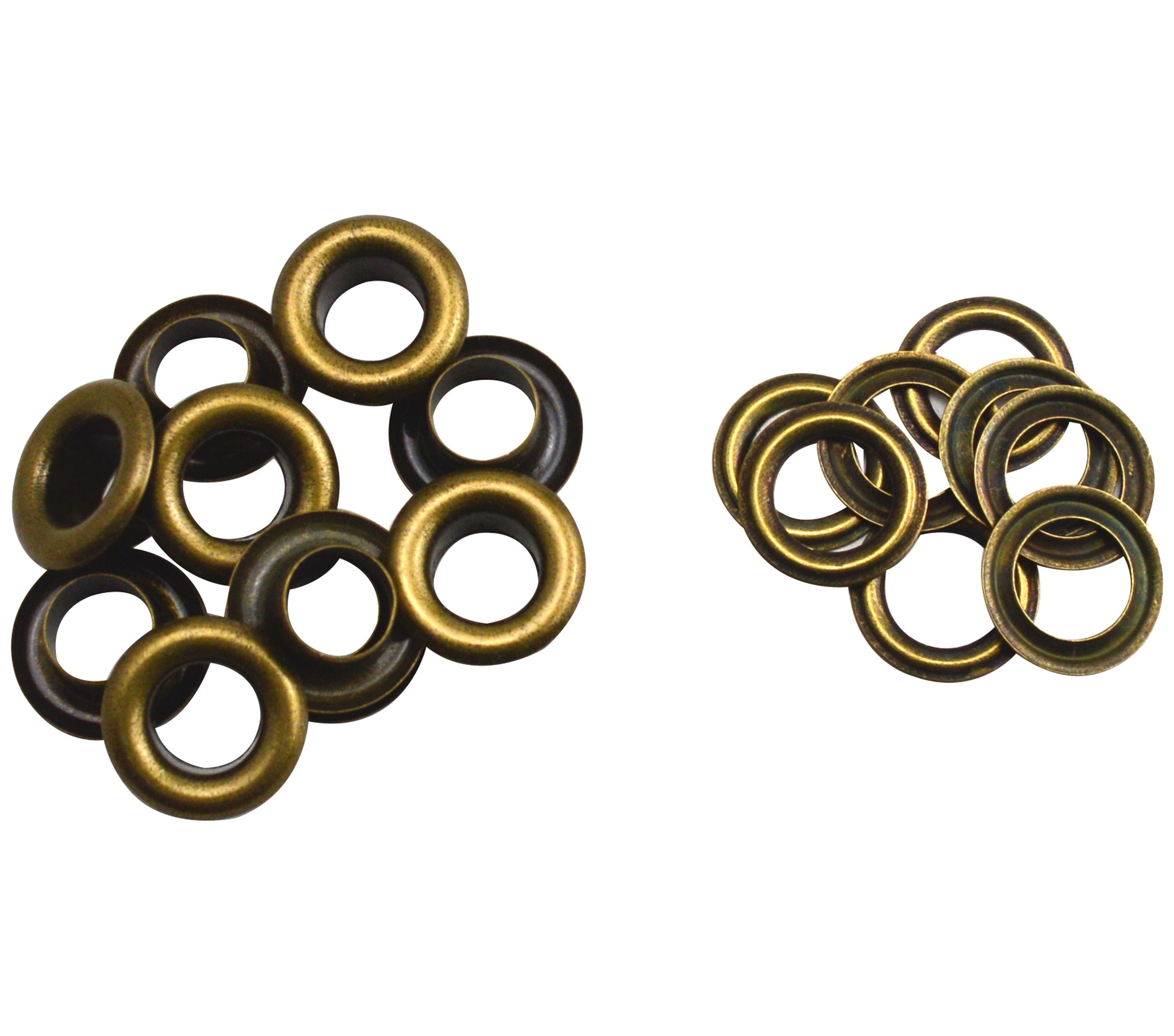 Fenggtonqii 6mm Hole Diameter Bronze Grommets Eyelets with Washer Made ...