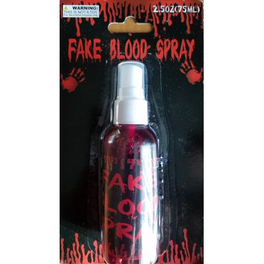 Black Zombie Blood Spray 2 oz Adult Halloween Accessory - Walmart.com