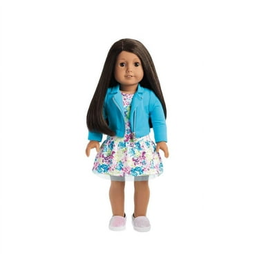 "American Girl Truly Me Doll #28, 18"" with Brown Hair, Medium Skin ...