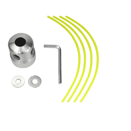 8 Pieces Universal Brush Cutter Head Aluminum Line Head Nylon Cut Line ...
