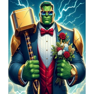 Momo DIY 5D Superman Diamond Painting Kit - Walmart.com