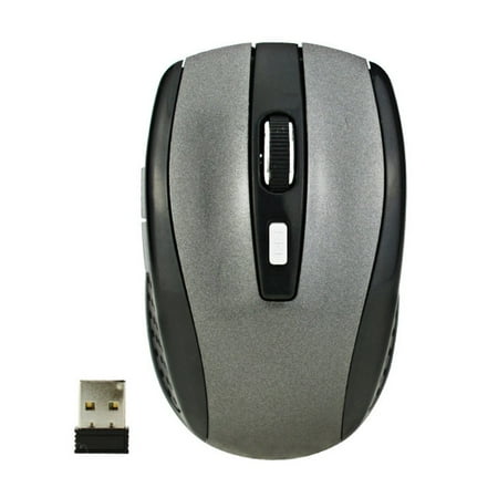 New 2.4GHz Wireless Optical Mouse Adjustable DPI Cordless Mice With ...