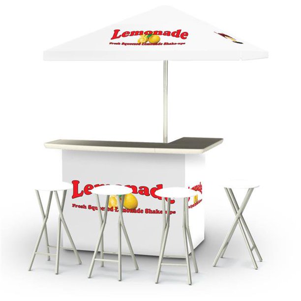 Best Of Times 2003W2504 Vintage Lemonade Portable Bar With 6 Ft Square best-of-times-2003w2504-vintage-lemonade-portable-bar-with-6-ft-square