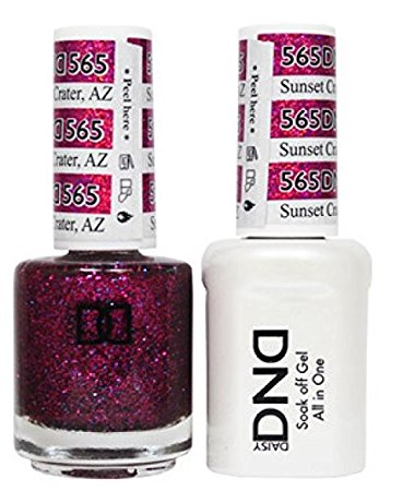 DND Nail Polish Gel & Matching Lacquer Set (565 - Sunset Crate, AZ ...
