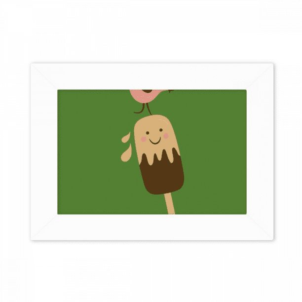Bird Sle Face Chocolate Sweet Ice Photo Mount Frame Picture Art ...