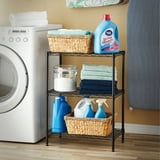 Hyper Tough 3-Tier Multipurpose Wire Shelving Rack, Black Color,750lbs ...