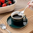 2Pcs Shell Shape Stir Spoons, 5.9inch Vintage Sugar Spoon, 18/10(304 ...