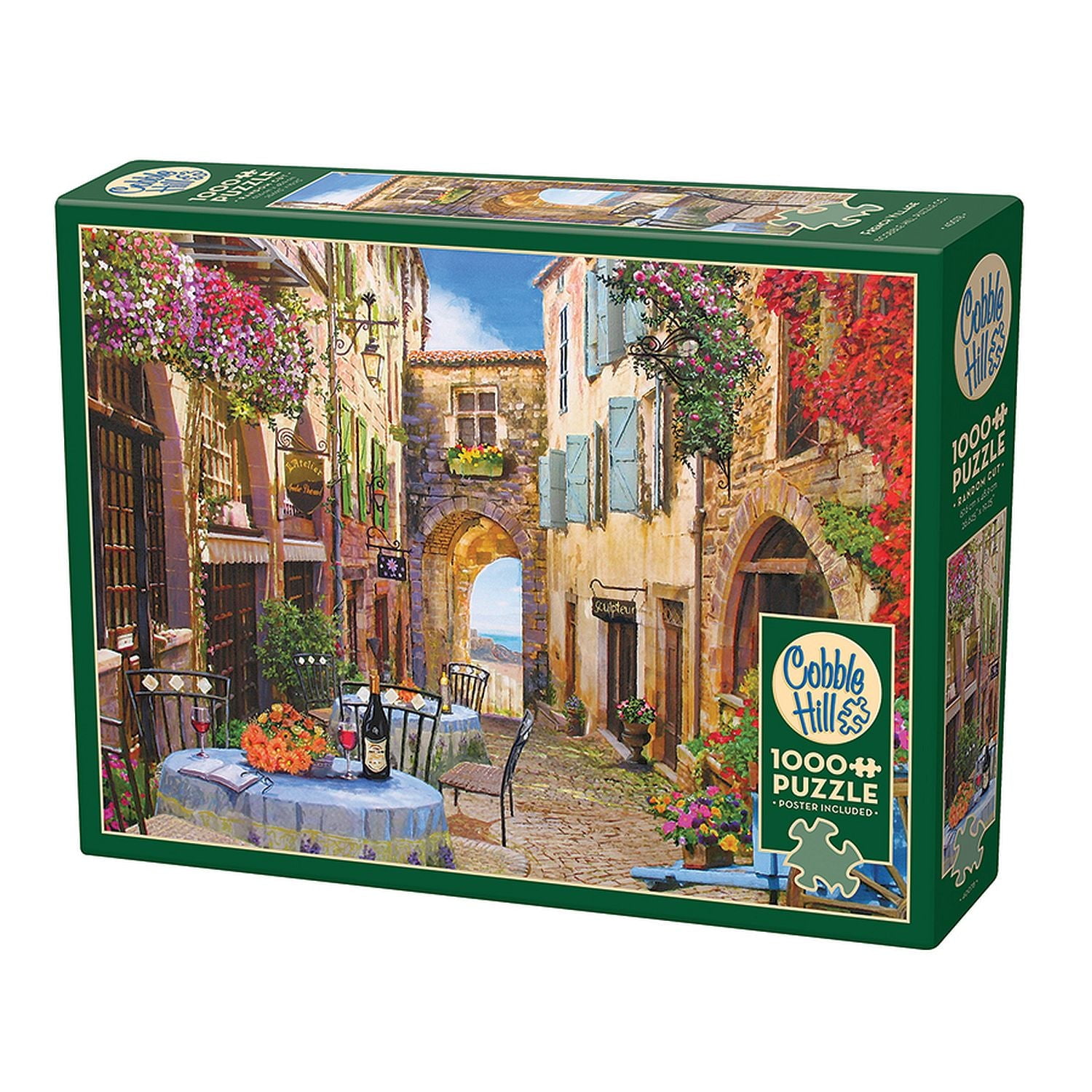 Click here for Cobble Hill Jigsaw Puzzle - French Village  1000 P... prices