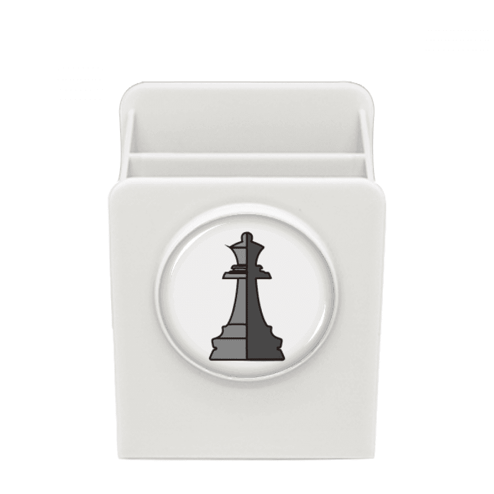 Checkerboard Queen White Word Chess Desk Pencil Holder Cup Pen ...