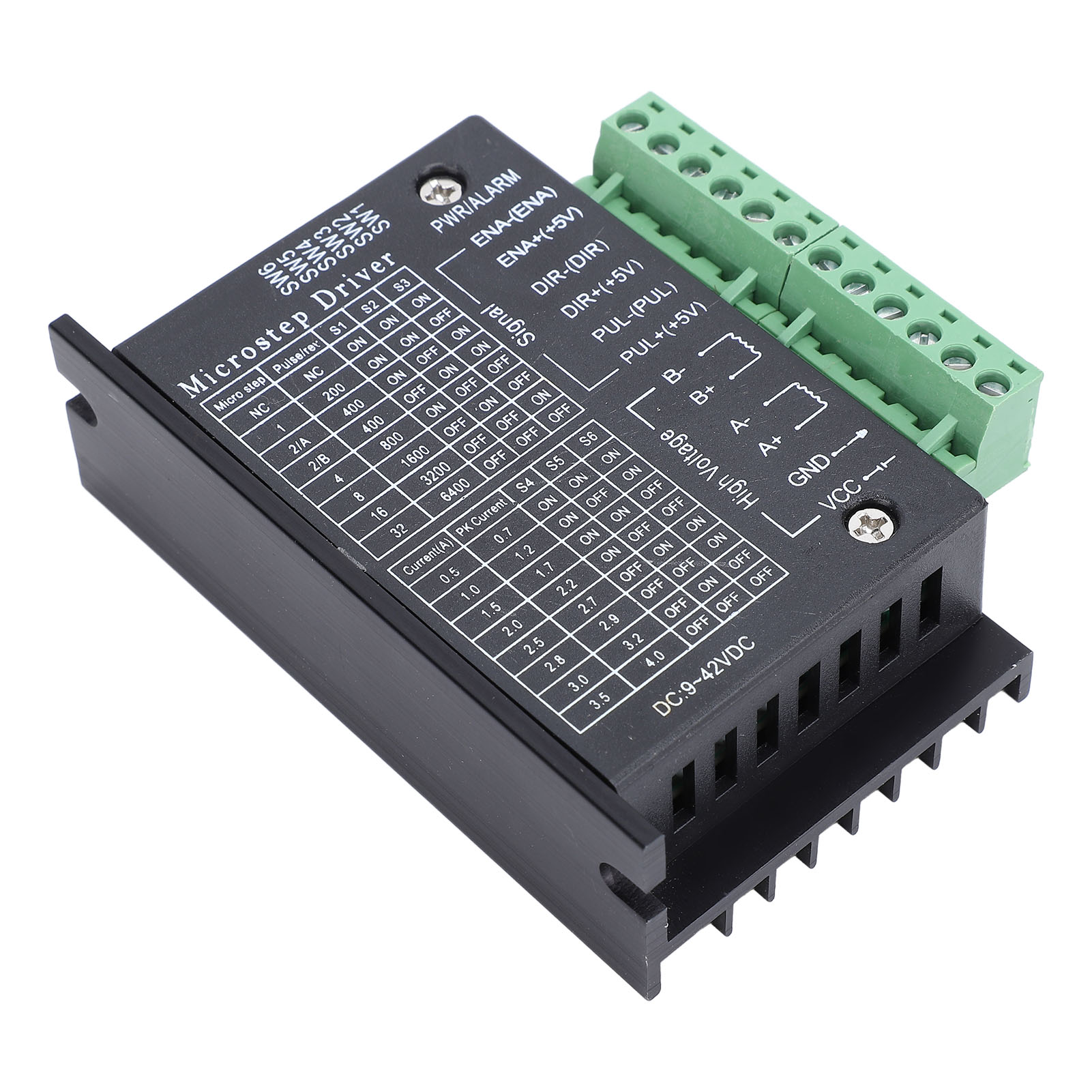 Módulo De Controlador De Motor Paso A Paso, 4A Máximo TB6600 4A ...