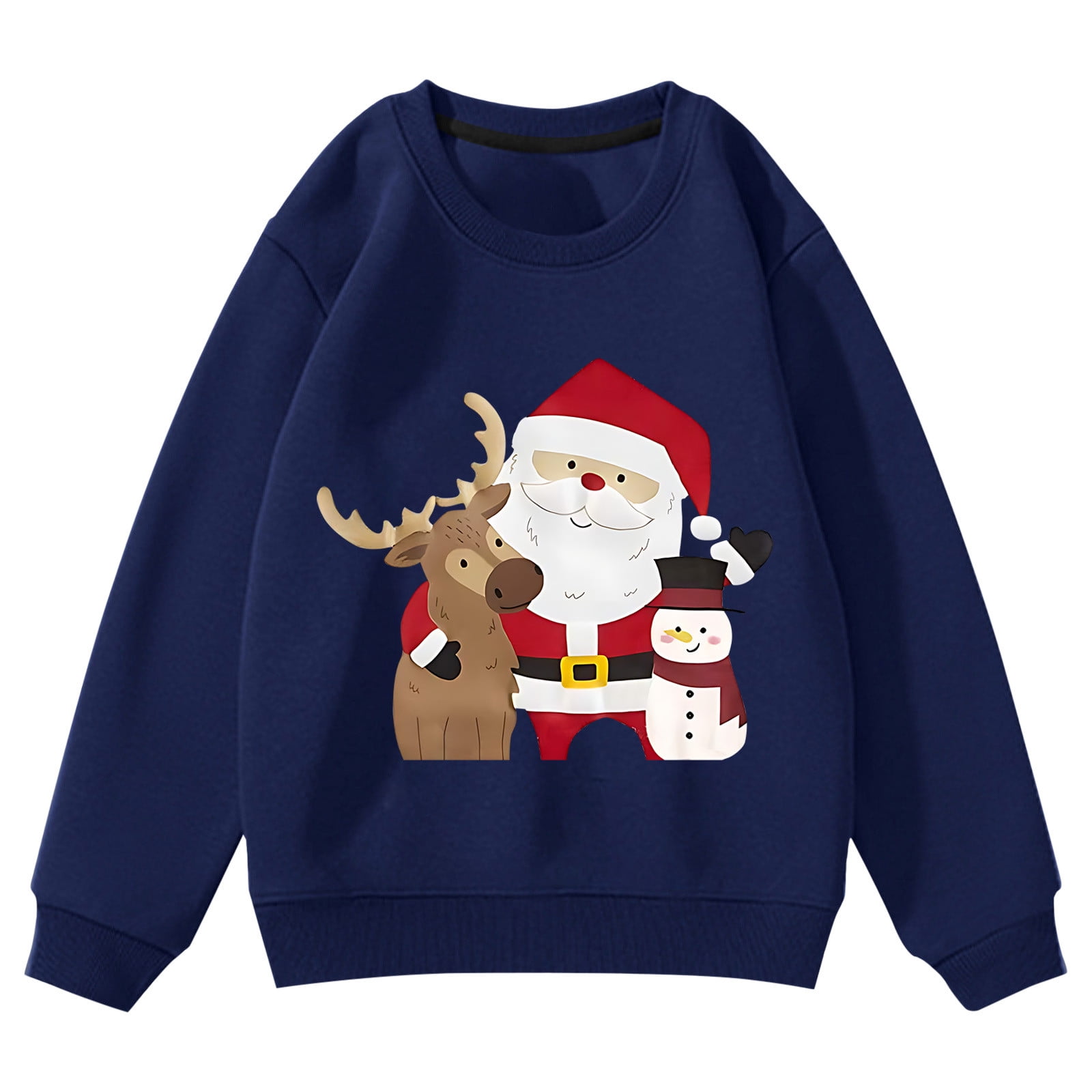 Click here for Pmvfhde Boys Hoodies & Sweatshirts Festive Deer Pr... prices