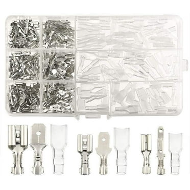 100Pcs 35mm DIN Rail Terminal Block End Stopper Mounting Clips ...