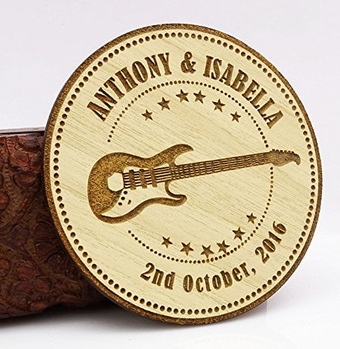 30 Custom Engraved Wooden Magnets Rustic Wedding Save The Date Wooden ...