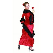 RG Costumes 81350-R Senorita Adult Costume - Red - Walmart.com