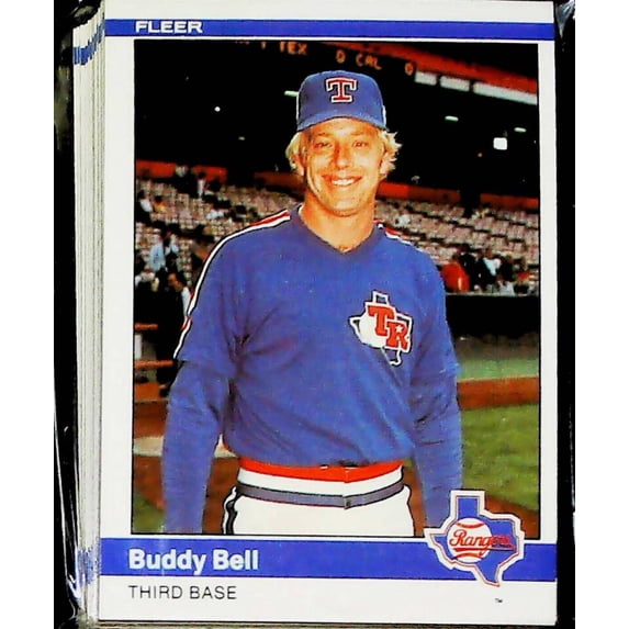 1984 Fleer Texas Rangers Team Set 23 Cards NM-MT - Walmart.com