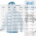 Ceisia Men Mesh Stripe Panel Zip Up Hooded Sheer Sun Protection Jacket ...