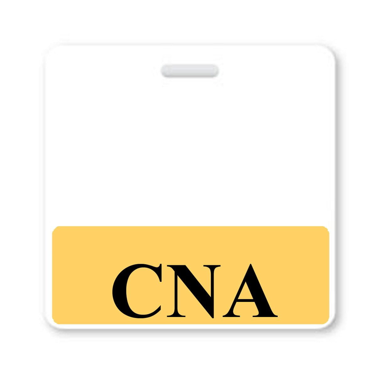 CNA Badge Buddy - Heavy Duty Horizontal Badge Buddies for Certified ...