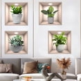 CCOCC 2026 New 4Pcs Wall Paper Eco Friendly Wall Decals Simple ...