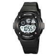 Black Luminous Digital Sport Watch, Waterproof 50m Shockproof ...