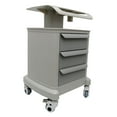 Techtongda 3 Layers Mobile Trolley Cart Beauty Instrument Cart for ...