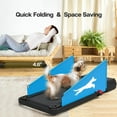 Luku 1.5HP Folding Dog Running Machine, Small Dog Treadmill, Dog Pacer ...