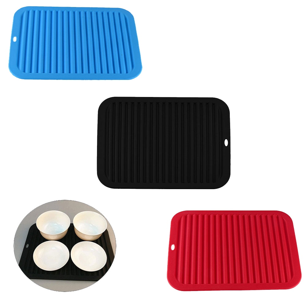 tooloflife Table Mats Trivets Silicone Insulation Pad for Hot Dishes ...